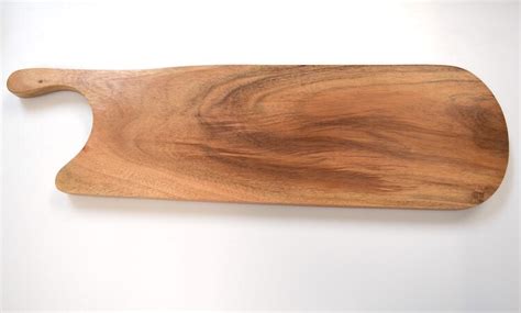 Acacia Wood Cutting Board With Handle