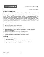 Mastering Density Calculations A Lab Guide For Precision Course Hero