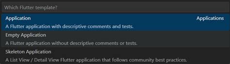 Flutter Flutter 프로젝트 시작하기
