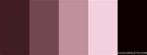 Mauve Color Palette Aesthetic Color Palette