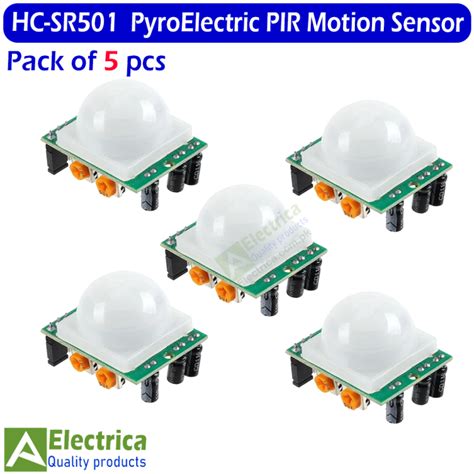 HC SR Adjustable Infrared IR PyroElectric PIR Motion Sensor Module By Electrica Daraz Pk