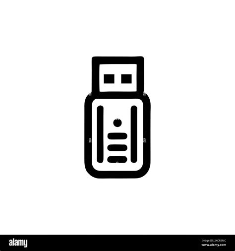 Simple Usb Flash Disk Vector With Minimalist And Modern Design Stock Vector Image And Art Alamy