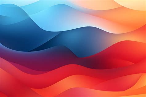 Premium Ai Image Abstract Background With Dynamic Shapes And Gradients