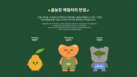 Character I 제주 감귤 농장 캐릭터 디자인 Behance