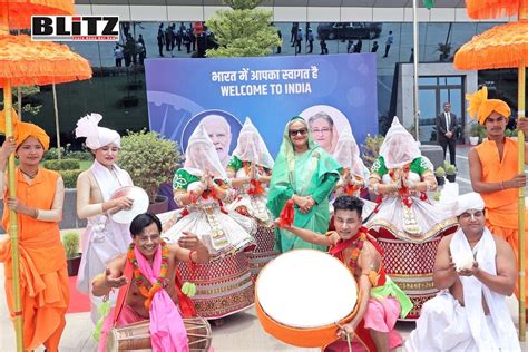 Pm Sheikh Hasina In Delhi To Attend Narendra Modis Oath Taking
