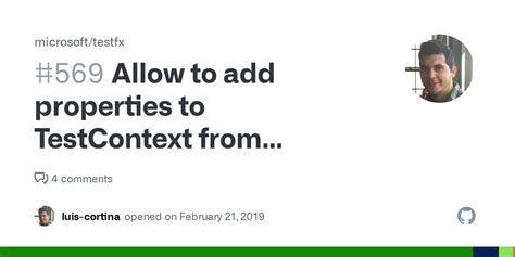 Allow To Add Properties To TestContext From TestMethodAttribute Issue Microsoft Testfx