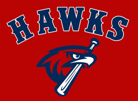 Hawks Baseball Logo