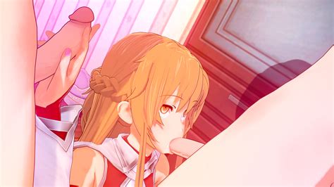 Rule 34 1girls 2boys Blowjob Brown Eyes Brown Hair Clothing Fellatio