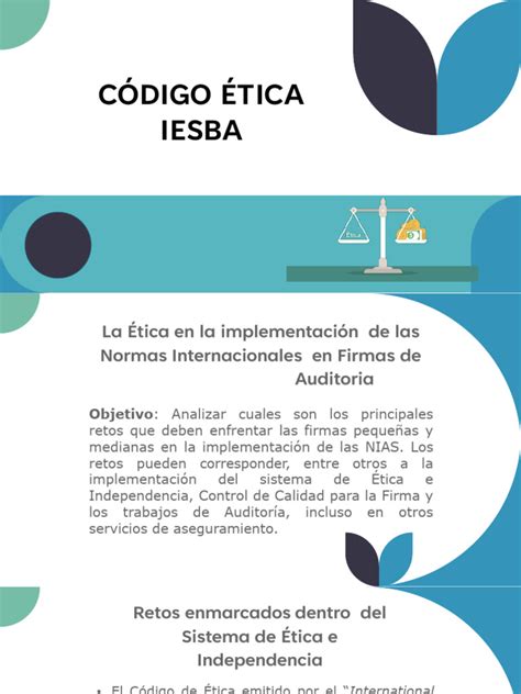 CÓdigo Ética Iesba Pdf Contador Auditoría