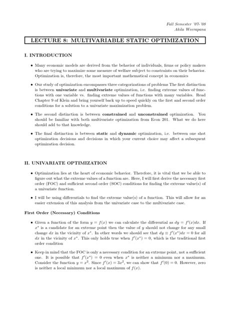 Lecture When Is A Function Convex Hessian Positive Definite Pdf