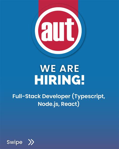 Fullstackdeveloper Hiring Typescript Nodejs React Autsorsa Hr