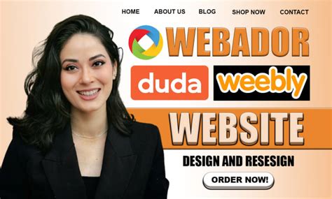 Design Webador Website Duda Website Webador Website Redesign Weebly Truehost By Jane