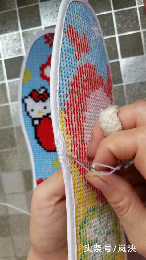 十字繡鞋墊網包邊法 每日頭條