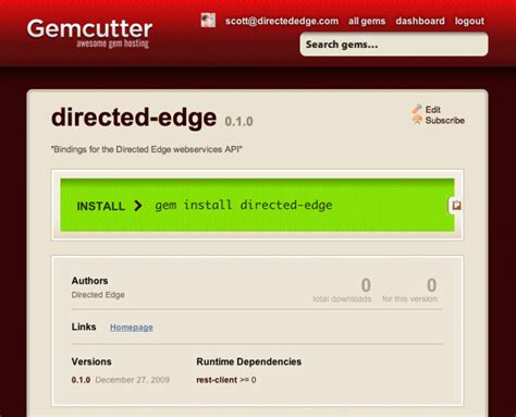 Directed Edge Blog