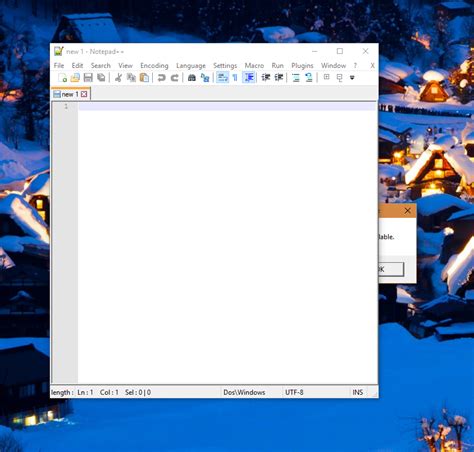 Update Check Dialog Goes Behind When Always On Top Option Is Active Issue Notepad