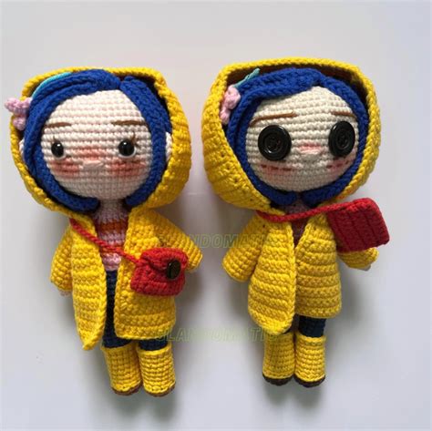 Custom Coraline Crochet Doll Coraline Jones Inspired Etsy Artofit