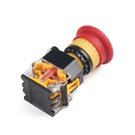 Arrow Emergency Stop Mushroom Button Switch Latch Push To Maintain Self