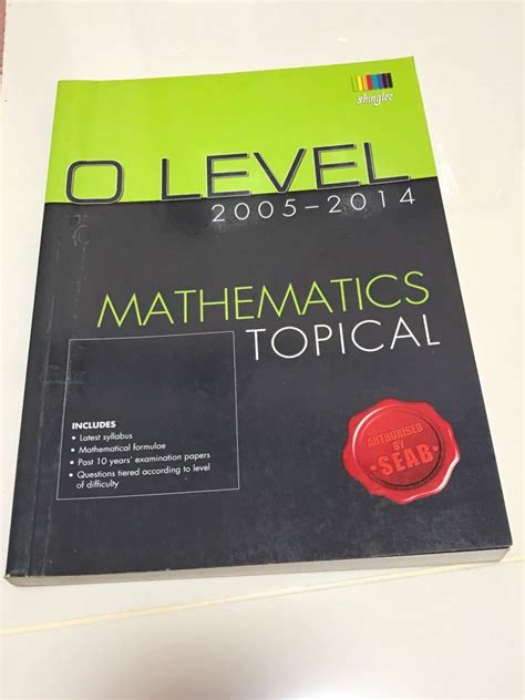 Emath Topical O Level Tys Hobbies And Toys Books And Magazines Assessment Books On Carousell