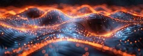 Premium Photo Binary Pathways Forming Intricate Lattices Wallpaper