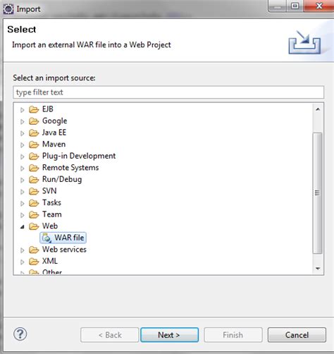 Java How To Open Existing Tomcat Web Application Project In Eclipse
