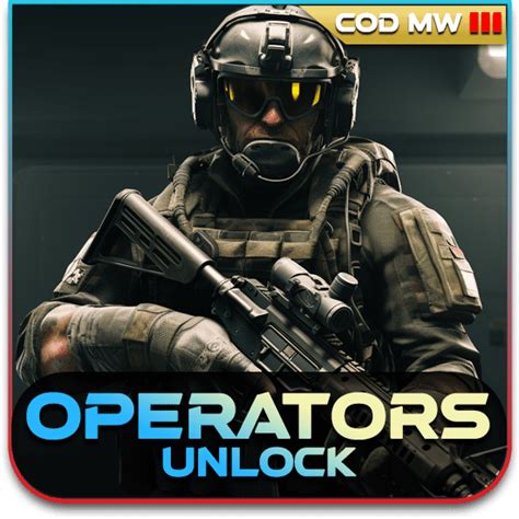 COD MW Operator Unlocking Service For PC PSN XBOX
