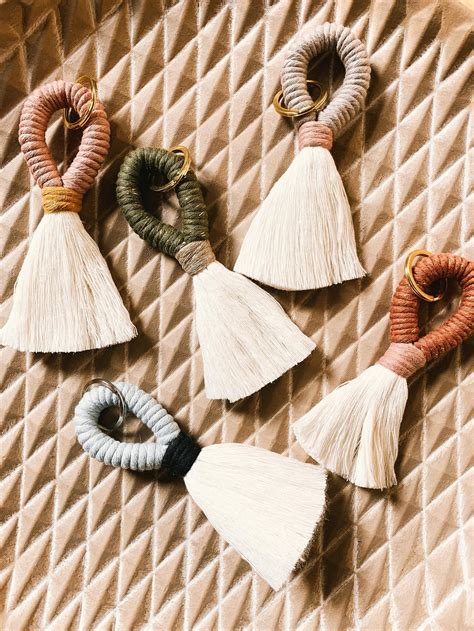macrame keychain etsy macrame patterns macrame patterns tutorials macrame diy