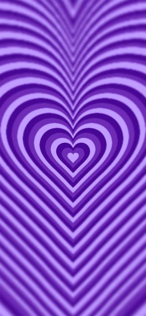 Cute Purple Heart Expanding Wallpaper Wallpaper Purple Purple Heart