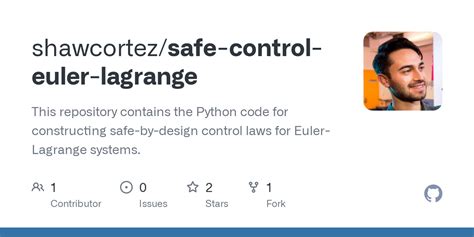 GitHub Shawcortez Safe Control Euler Lagrange This Repository Contains The Python Code For