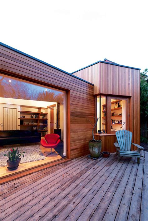 A Cedar Clad Extension Homebuilding And Renovating Combination Of