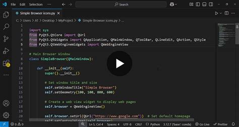 Python Simple Browser Vs Code File Shariq Aziz
