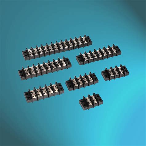 Rail Terminal Block Electrical Connection Operation Simple For Distribution Cabinet Arnoldcable