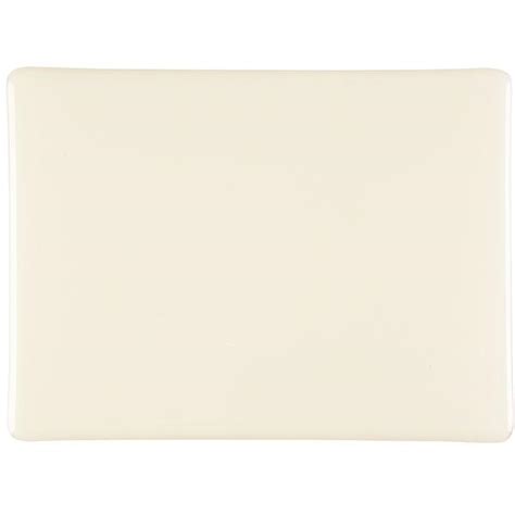 Warm White Opalescent Art Glass Studio