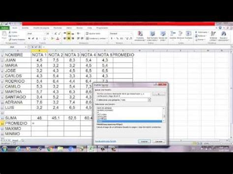 FUNCIONES BASICAS DE EXCEL YouTube FUNCIONES BASICAS DE EXCEL YouTube