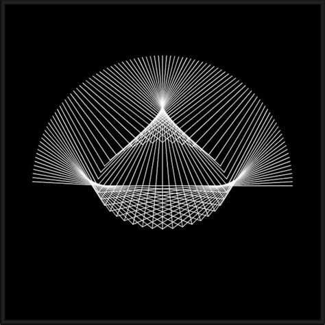 Variations On A Cardioid Theme 207 Geometric Art Generative Art