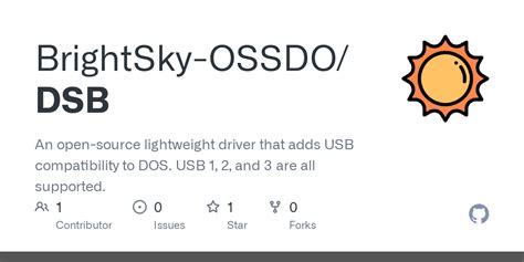 Github Brightsky Ossdodsb An Open Source Lightweight Driver That Adds Usb Compatibility To