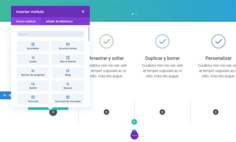 Documentación de Divi Usar el constructor visual