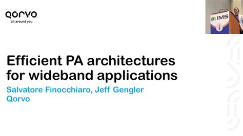 Linearization Of Upcoming High Efficient Rf Power Amplifiers Part 1