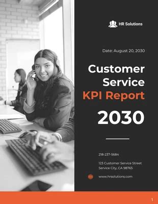 Free KPI Report Templates Venngage