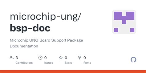 GitHub Microchip Ung Bsp Doc Microchip UNG Board Support Package Documentation