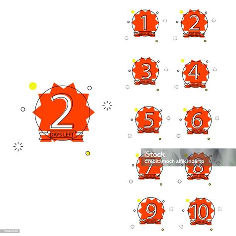 프로 모션 판매 방문 페이지 템플릿 Ui 웹 모바일 응용 프로그램 포스터 배너 전단지 벡터 번호 일 왼쪽된 카운트 다운 서식