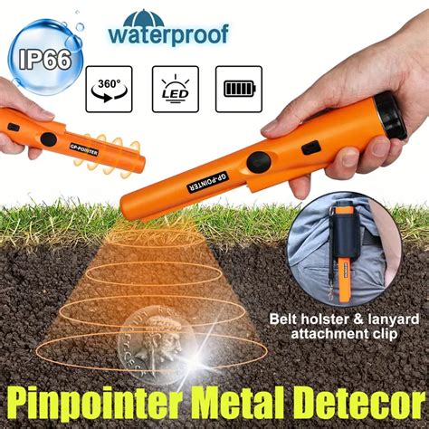 Metal Detector Pinpointer Professional Handheld Pin Pointer Temu