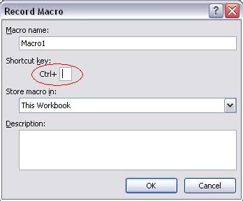 How To Assign A Shortcut Key To A Procedure Or Subroutine Let S Excel In Excel