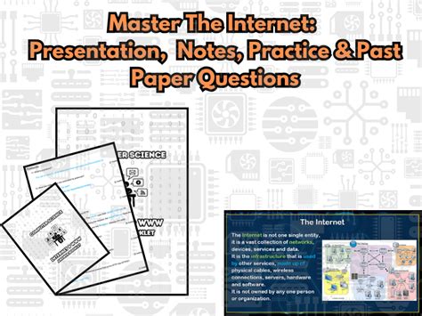Igcse Computer Science Resource Pack Internet And World Wide Web Workbook Presentation