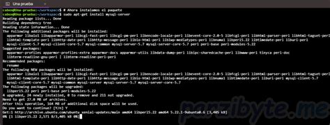Instalar Y Configurar MySQL En Linux Ubuntu Parzibyte S Blog