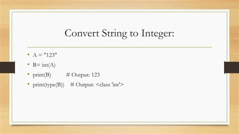 Types Conversion In Python And C Pptx