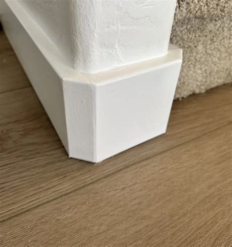 diy custom rounded or bullnose corners for baseboards designing parkside