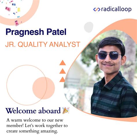 Newteammember Welcomeaboard Welcometotheteam Companyculture Growthopportunity Radicalloop