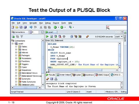 introduction to pl sql презентация онлайн