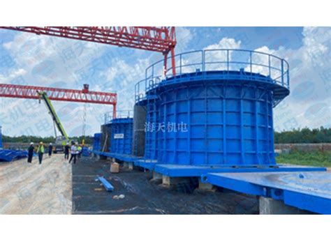 风电混塔预制混凝土塔筒模具 德州海天机电科技有限公司