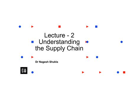 SOLUTION Lecture Understanding The Supply Chain Studypool